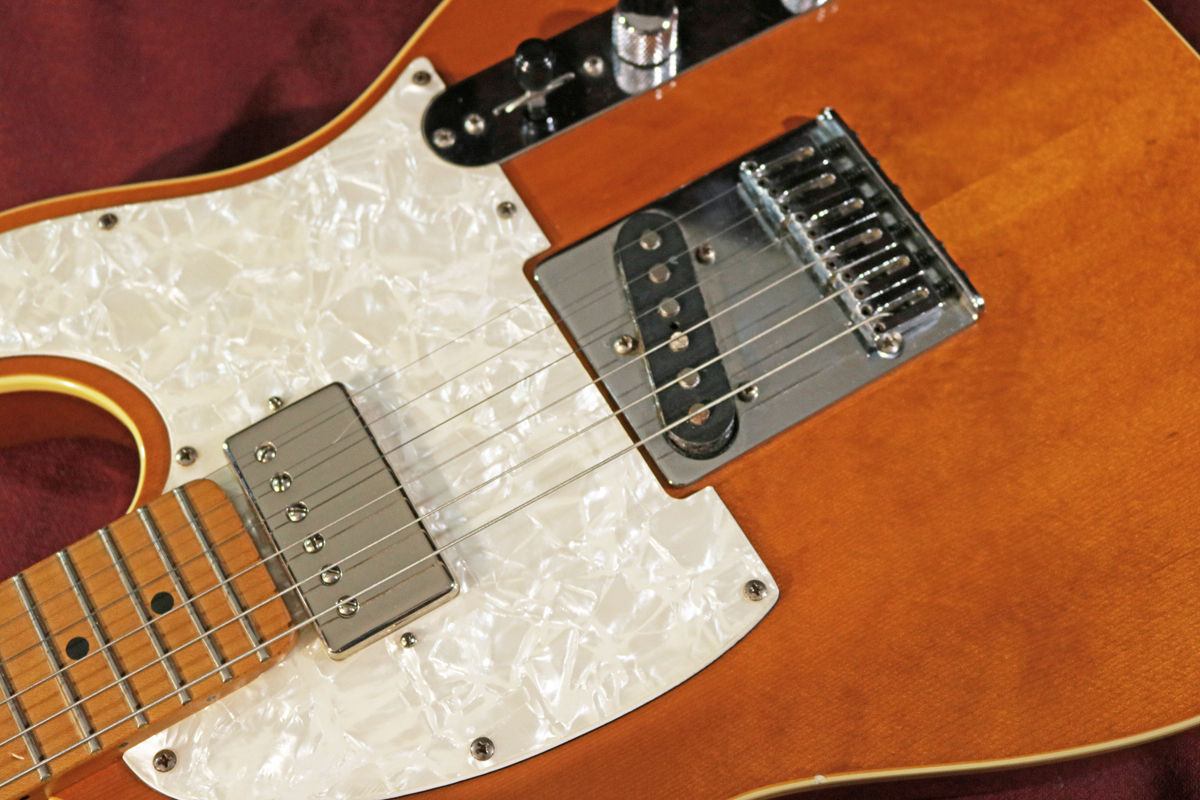 Chandler PC-TE N Telecaster type Seymour Duncan Seth Lover搭載／スプルーストップ ...