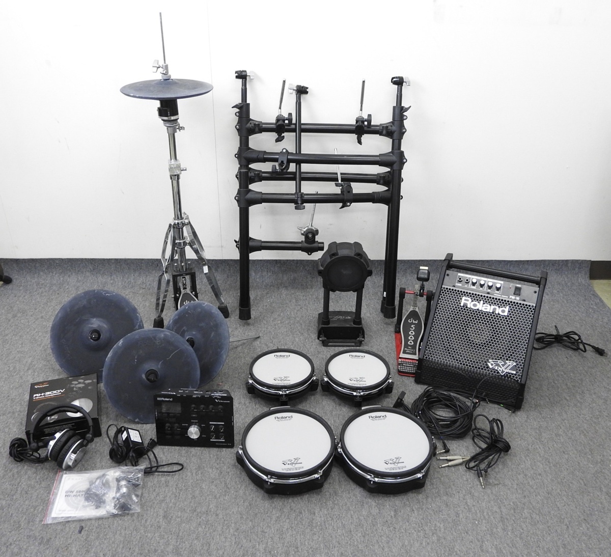 Roland ローランド 電子ドラム TD-25KV V-Drums PM-10 パーソナルモニター付き(電子ドラム)｜売買されたオークション ...
