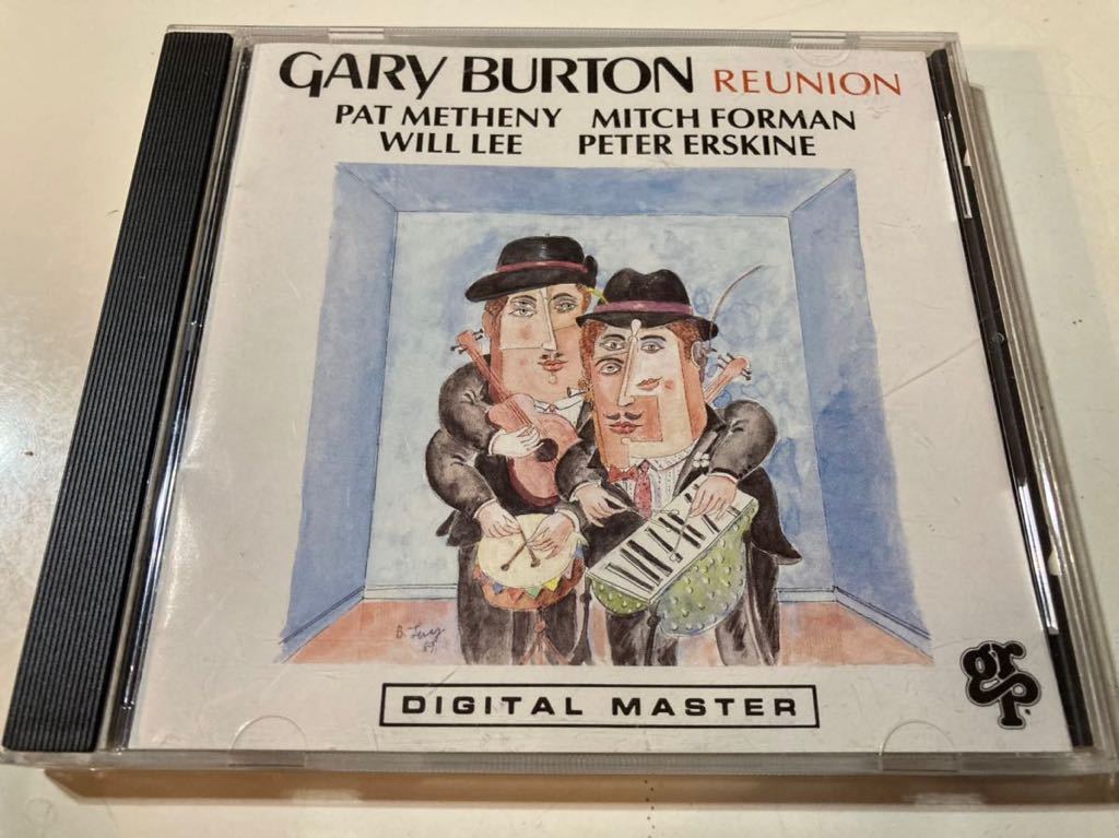 Gary Burton ゲイリー バートン Reunion '90 Pat Metheny/Mitchel Forman/Will Lee ...
