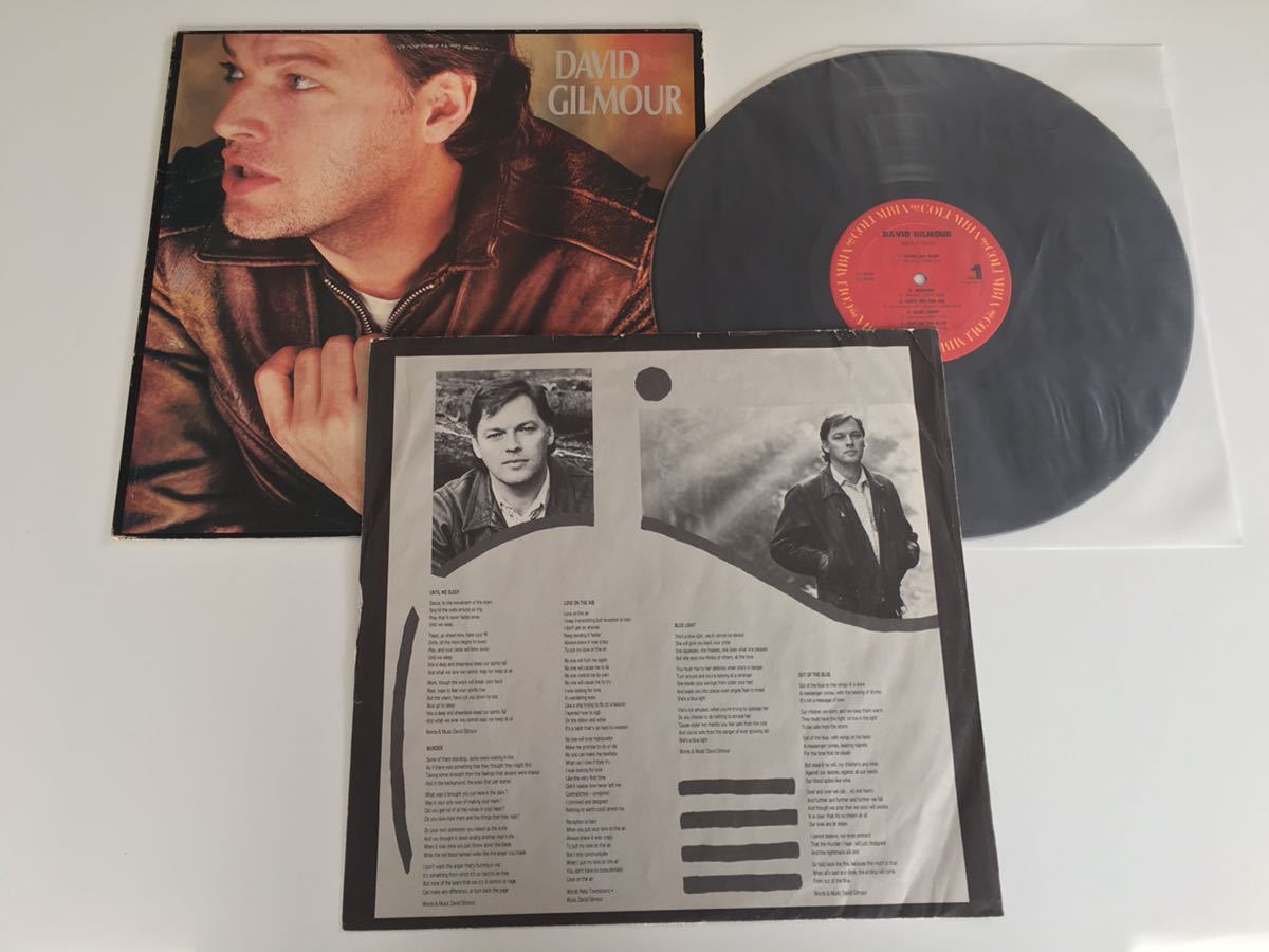 USオリジナル David Gilmour / About Face LP COLUMBIA US FC39296 84年ソロ Steve ...