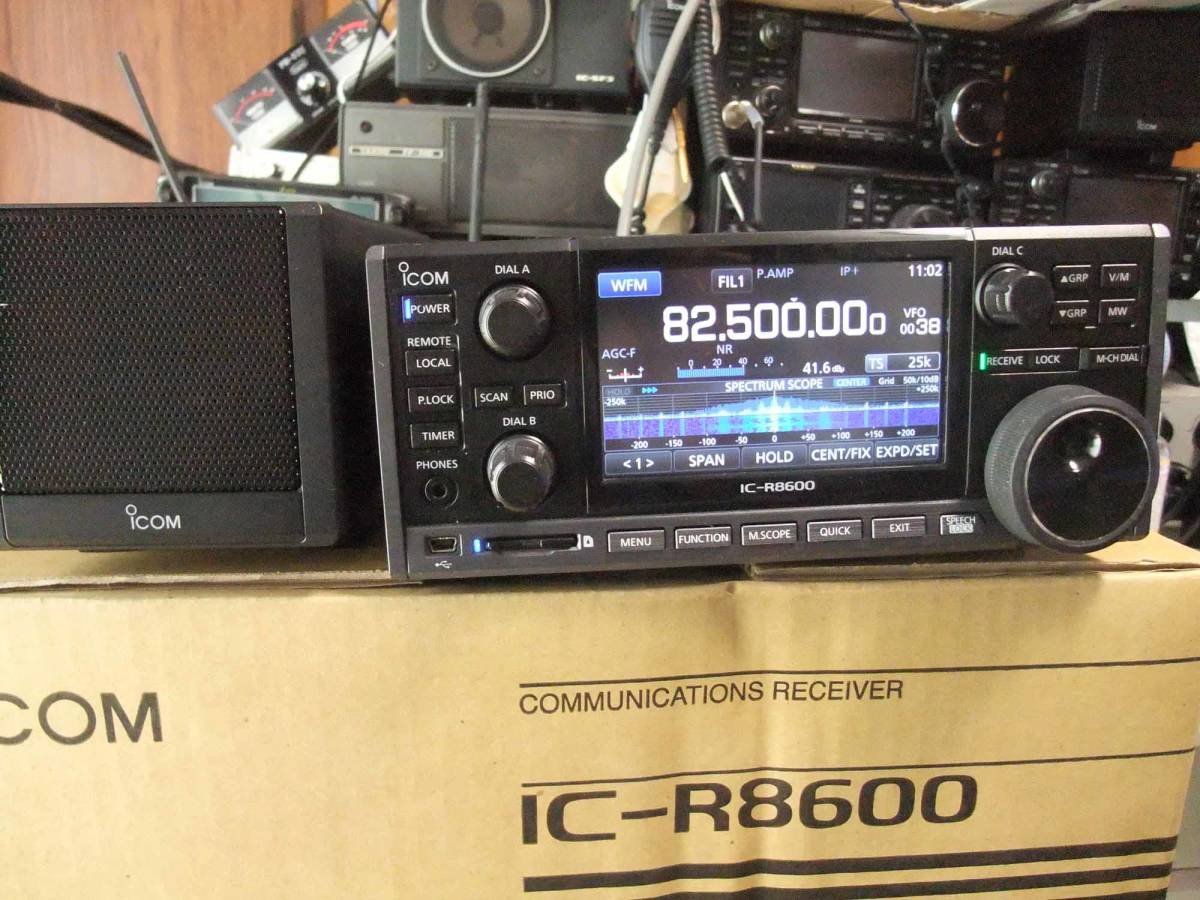 ICOM コミュニケーションレシーバー IC-8600 + 専用電源SP SP-39AD(受信機)｜売買されたオークション情報、yahooの ...
