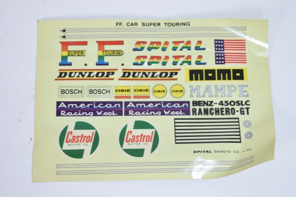 1/8 スピタル産業 SPITAL ジープ アメリカン JEEP AMERICAN バギー RC ラジコン ボディ ステッカー 取説 元箱付 JEM RE-708(組立キット（エンジン ...