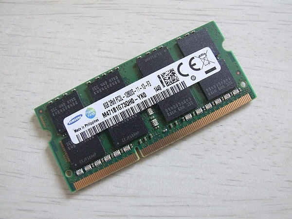 8GB ノートPC用 メモリー SAMSUNG DDR3L-1600 PC3L-12800S a201(8GB)｜売買されたオークション情報 ...