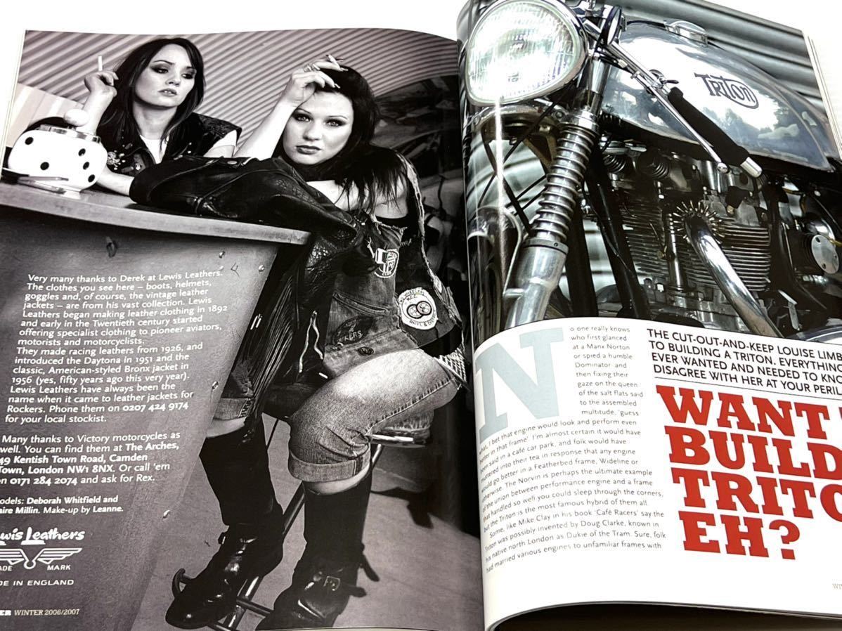 ROCKER MAGAZINE WINTER 2006/2007/ロッカーマガジン/洋書/ロッカーズ/カフェレーサー/エースカフェ/59クラブ ...