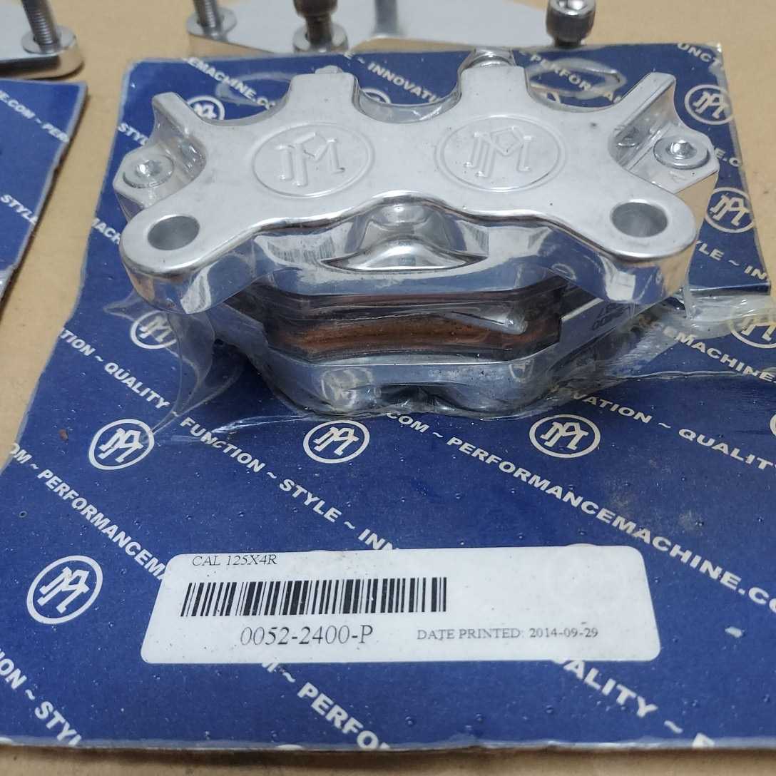レア PM キャリパー 4ポット 125X4R 0052-2400-P 0052-2400 パフォーマンスマシーン 4pot 汎用 サポート付き 89㎜(ブレーキ)｜売買されたオークション情報 ...