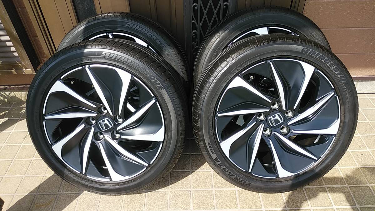 ホンダ インサイト ZE4 ブラックスタイル純正 4本 ホイール タイヤ 17インチ 7J 5H 114.3 +45 TURANZA ER33 215/50R17(純正品)｜売買された ...