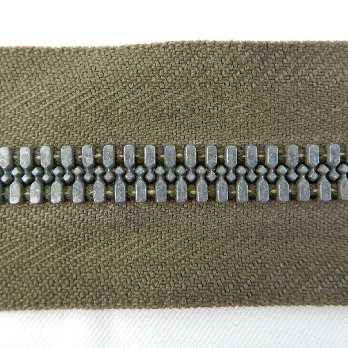 CROWN Zipper Double Tab 1950s OLIVE Deadstock Made in USA ② Vintage ...