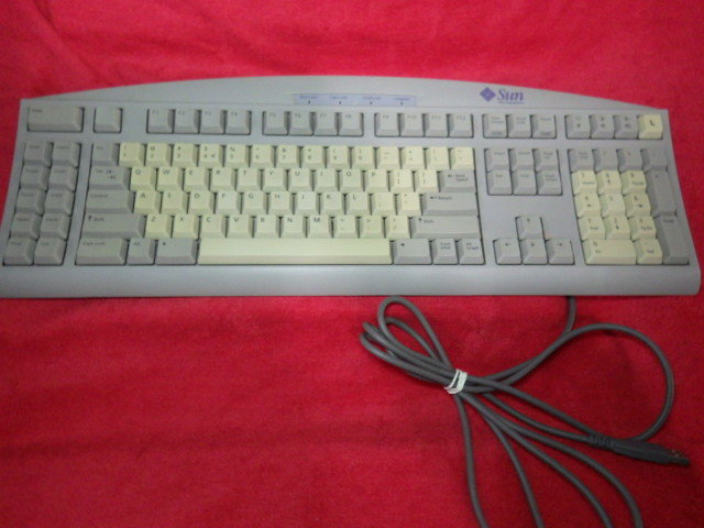 SUN KeyBoard MODEL Type 6 E-581 80サイズ(その他)｜売買されたオークション情報、yahooの商品情報を ...