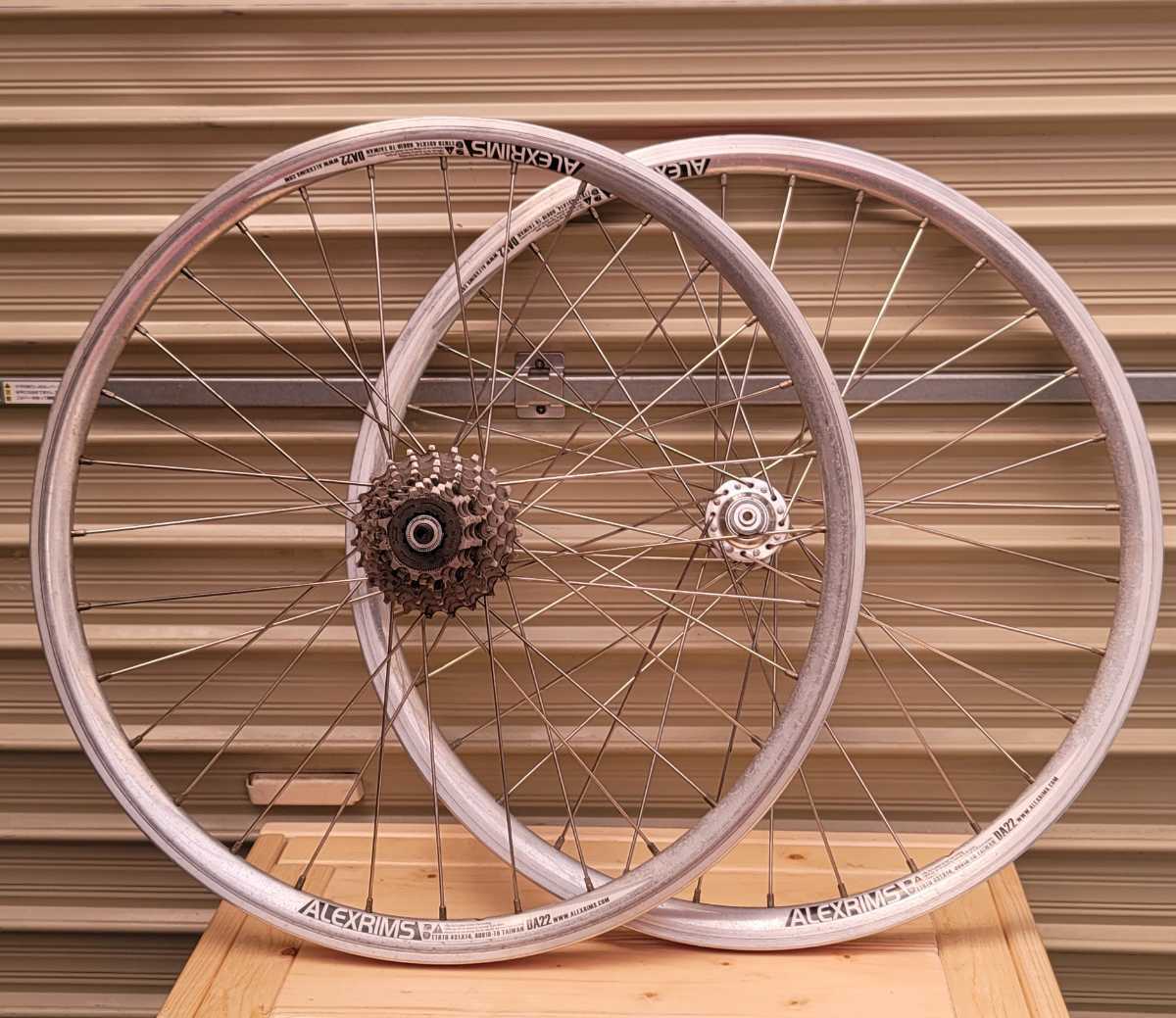 ALEXRIMS DA22 ETRTO 451x14 6061H-T6 TAIWAN HG SHIMANO シマノ CS-HC50 ホイール ...