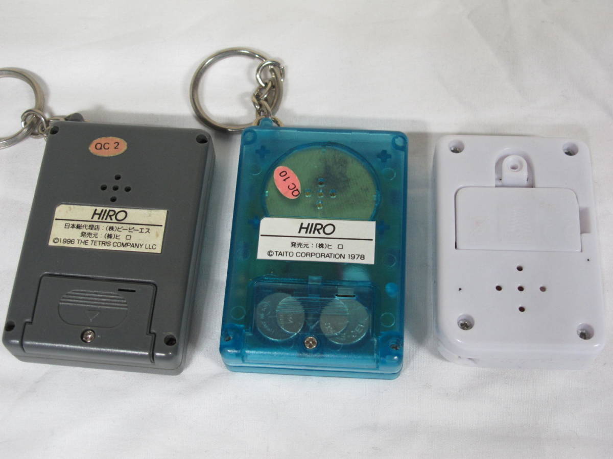 レア品 SPACE INVADERS スペースインベーダー HIRO ゲーム TETORISJr. テトリス 他3点セット LSIゲーム テーブル レトロゲーム(ゲームウォッチ)｜売買された ...