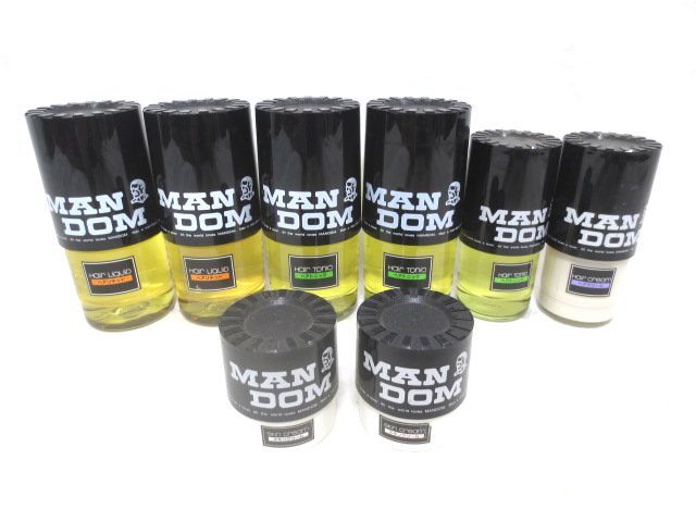 MANDOM ヘアトニック ヘアリキッド ヘアクリーム スキンクリーム まとめて 8本 330ml 150ml 60g マンダム 男性 メンズ 香り(トリートメント、エッセンス)｜売買された ...