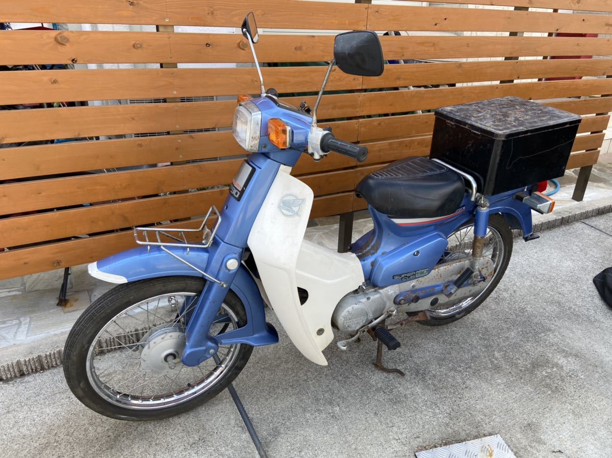 低走行 スーパーカブ 90 HA02 6V 水色 ホンダ カブ AA01 C50 85cc カスタム スーパーデラックス(51cc-125cc)｜売買されたオークション情報、yahooの商品 ...