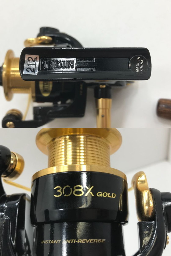 品 MITCHELL ミッチェル 308X GOLD ゴールド スピニングリール 134-220521-TM-1-TAG(ミッチェル)｜売買さ ...