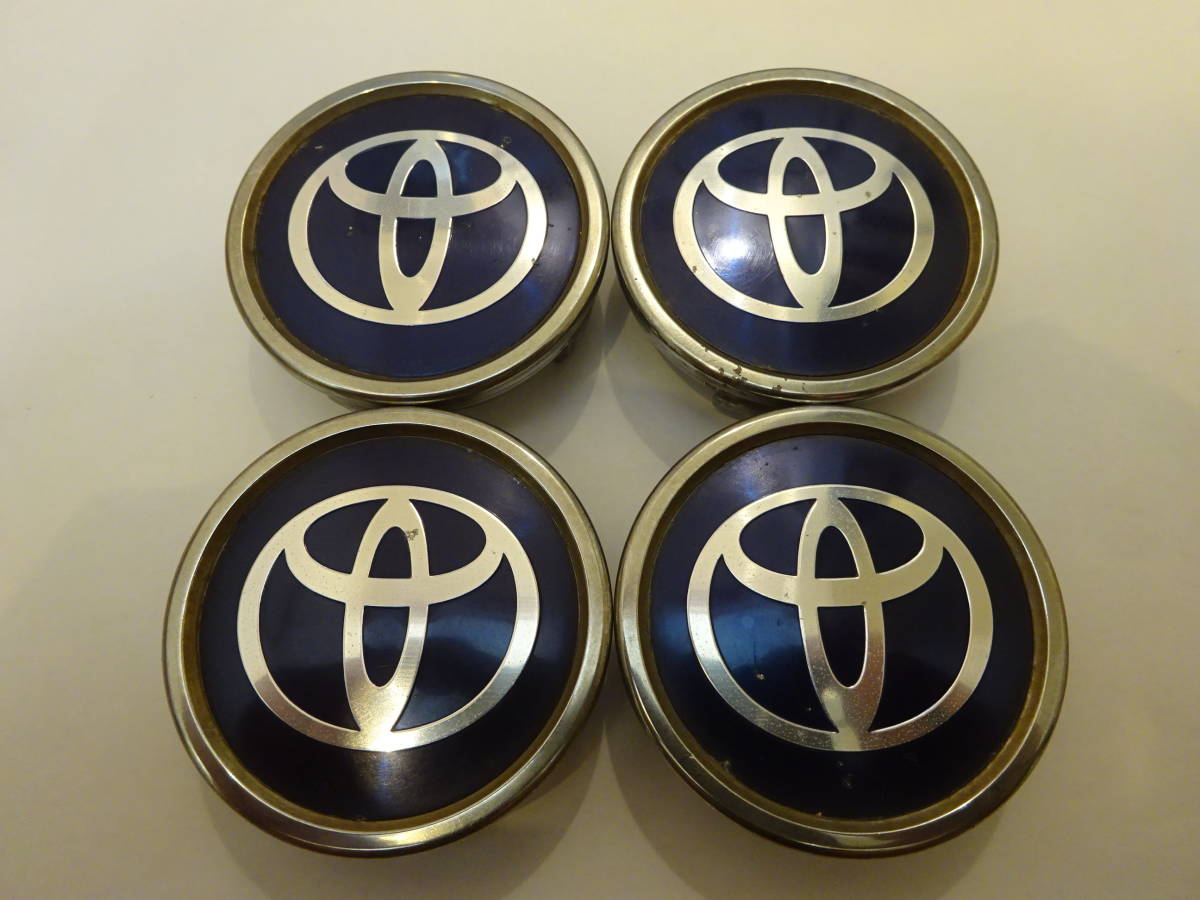 トヨタ純正ホイール センターキャップ 4個 青 65mm 2708 2710 マークⅡブリッド イプサム TOYOTA MARK II BLIT IPSUM ブルー(純正品)｜売買された ...