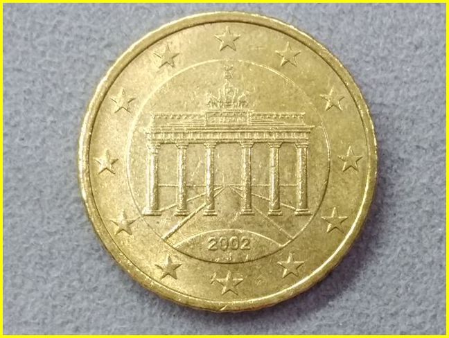 ユーロ 50セント 硬貨/2002年 50 CENT/50￠/ドイツ/ブランデンブルク門/コイン(ヨーロッパ)｜売買されたオークション情報、yahooの商品情報をアーカイブ公開 ...