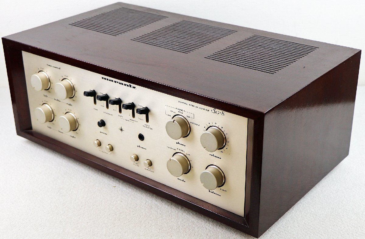 M ジャンク品 アンプ SC-8 マランツ/marantz CONTROL STEREO CONSOLE 本体のみ 付属品なし 音出ません ...