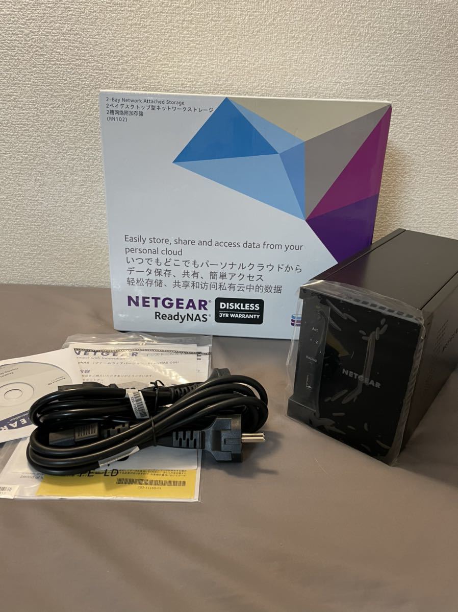 NETGEAR ReadyNAS 102 RN10200-100AJS(NAS)｜売買されたオークション情報、yahooの商品情報をアーカイブ ...
