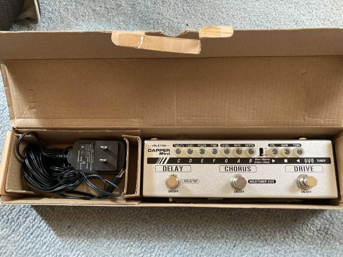 VALETON MULTI EFFECTOR DAPPER SERIES ダッパーミニ MES-1(マルチエフェクター)｜売買されたオークション情報、yahooの商品情報をアーカイブ公開 ...