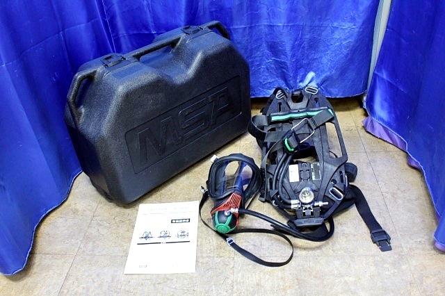 MSA エムエスジャパン AirGo Pro エアゴープロ 自給式呼吸器 空気呼吸器 マニュアル＆ケース付き 38061Y(防災)｜売買された ...