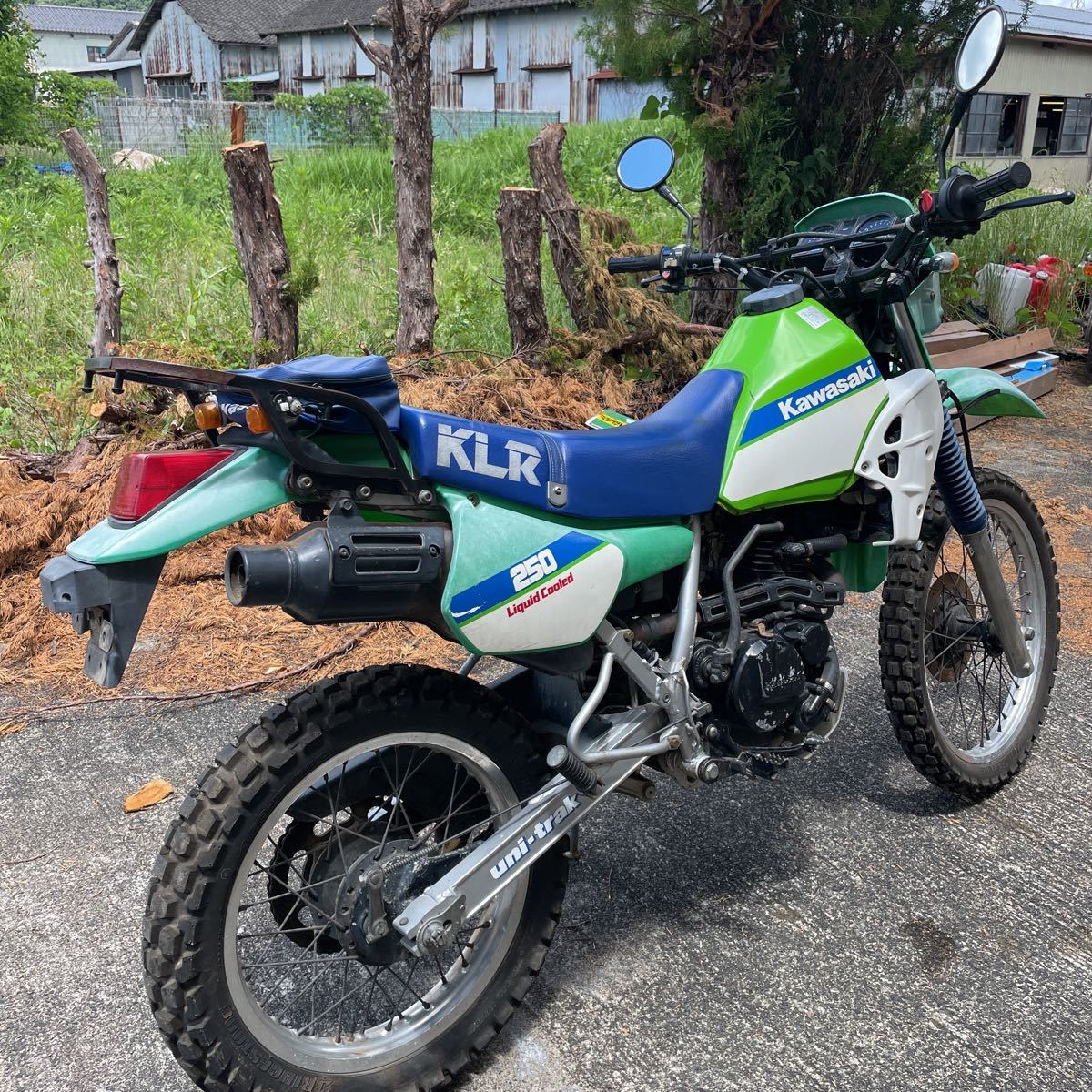 カワサキ KLR250 レストアベース車両 書類付き(126cc-250cc)｜売買されたオークション情報、yahooの商品情報をアーカイブ ...
