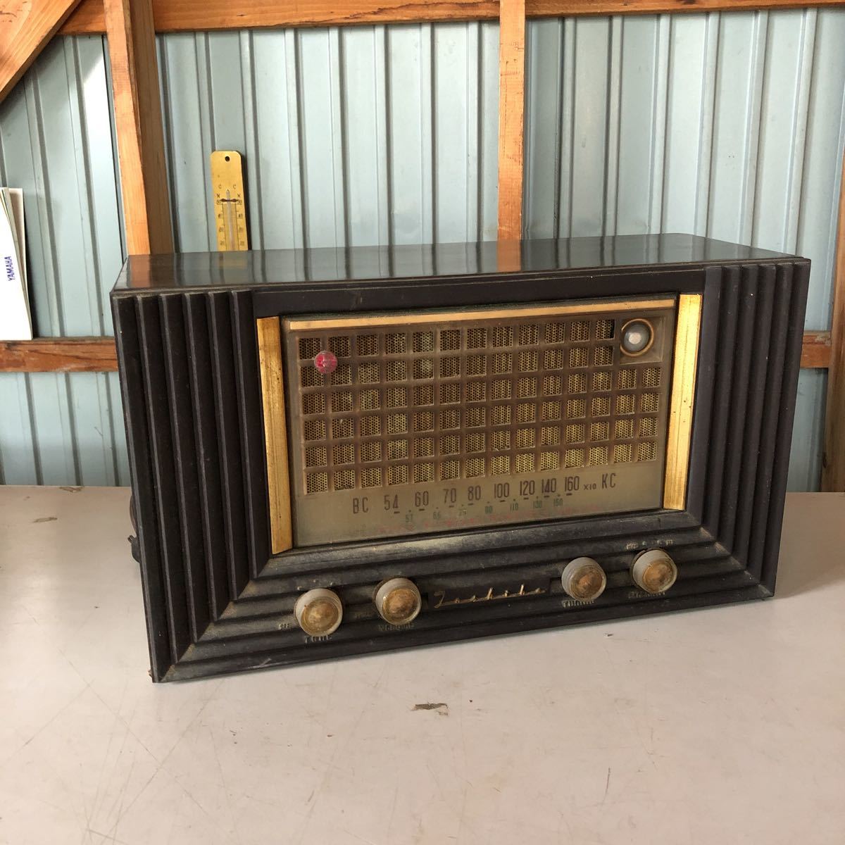 真空管ラジオ 昭和レトロ マツダ 7XA-20 芝浦 東芝 ジャンク古びたラジオ(真空管)｜売買されたオークション情報、yahooの商品情報を ...