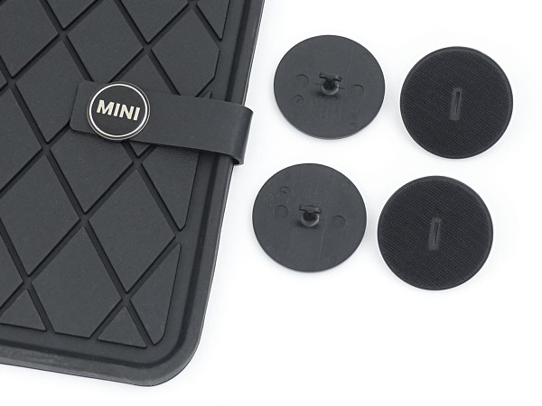 BMW ミニ純正 F55 F56 F57 オールウェザーマット エッセンシャル ブラック フロント左右セット MINI COOPER S ...