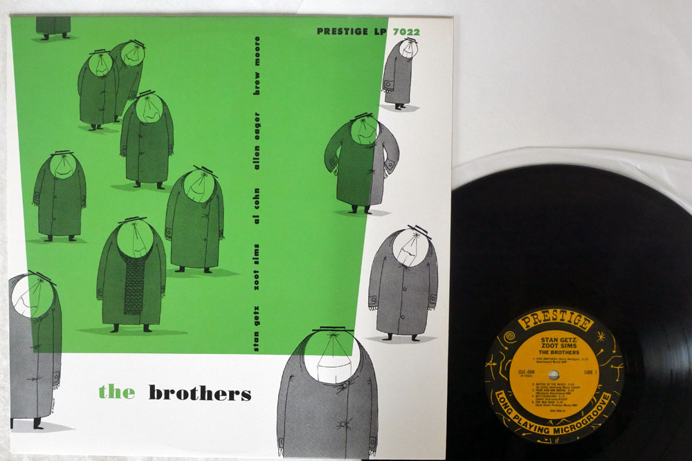 米 STAN GETZ AND ZOOT SIMS/BROTHERS/PRESTIGE OJC-008(ジャズ一般)｜売買されたオークション ...