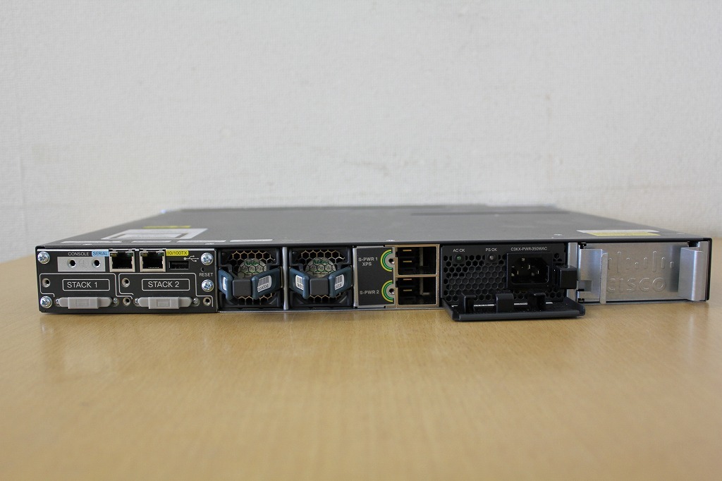 通電確認済み NEC/WS-C3750X-24T-E-SSH/CISCO/TNY-WS3750X-3560X/No1(イーサネットハブ)｜売買 ...