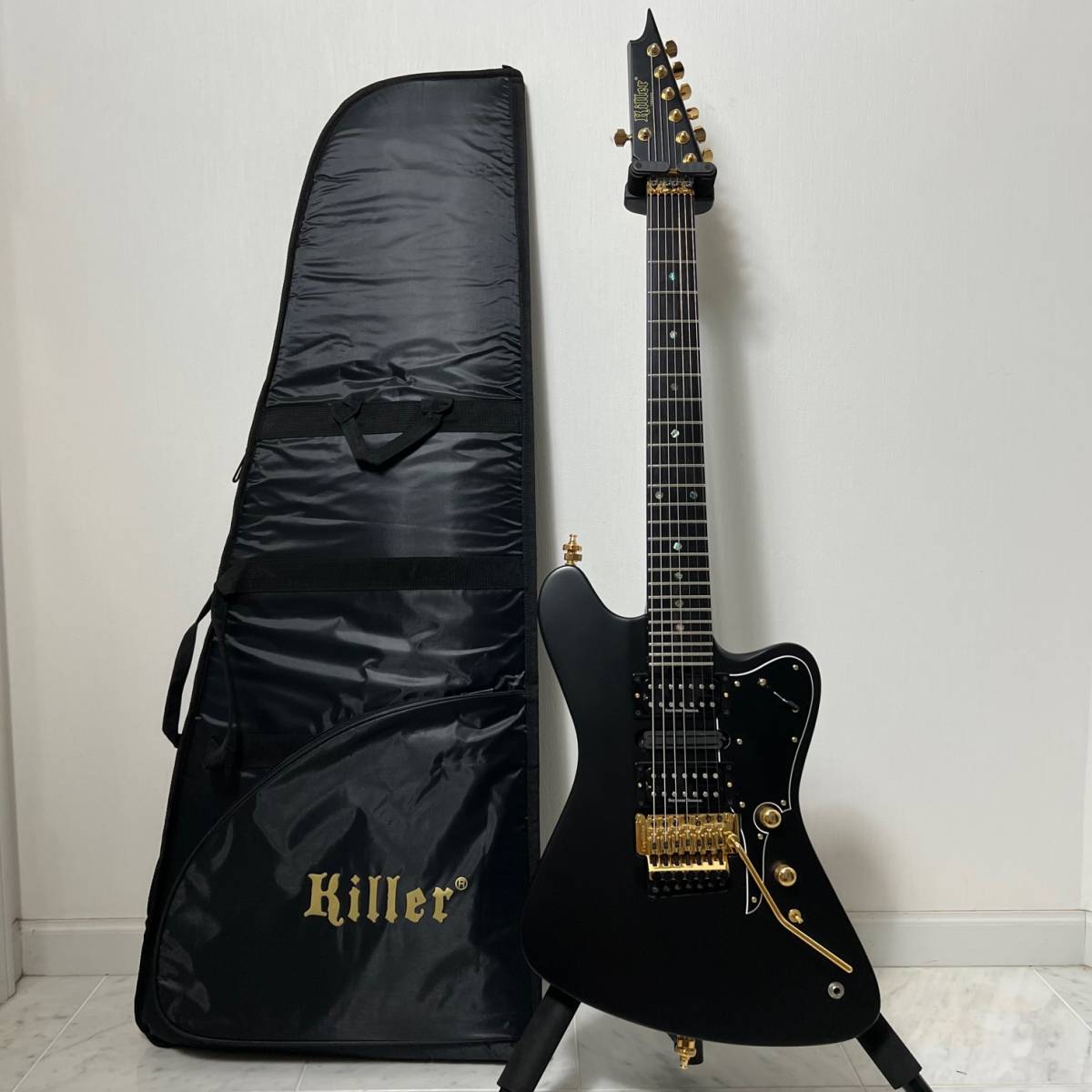 超 Killer キラー KG-SPELLBIND-SEVEN スペルバインド 7弦エレキギター ルーク篁 Signature 日本製 アーム ギグケース付(ESP)｜売買されたオークション ...