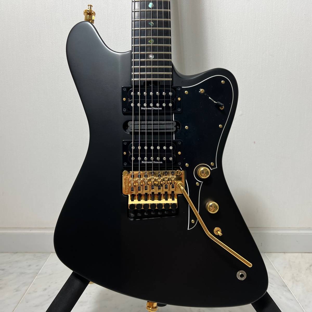 超 Killer キラー KG-SPELLBIND-SEVEN スペルバインド 7弦エレキギター ルーク篁 Signature 日本製 アーム ギグケース付(ESP)｜売買されたオークション ...