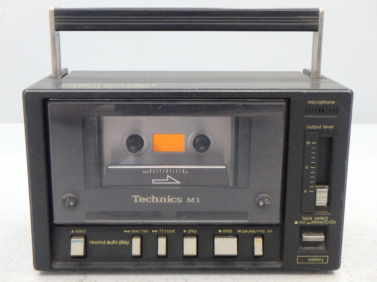 Technics Co-deck RS-M1 カセットデッキ テクニクス 同梱不可 1円スタート(一般)｜売買されたオークション情報 ...