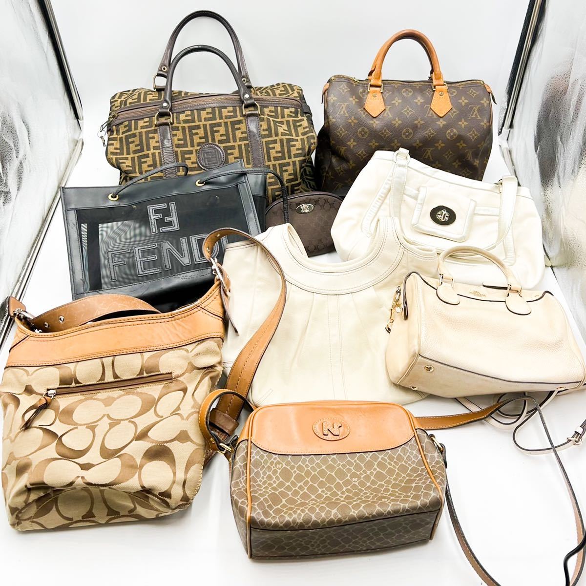 1円 あり ルイヴィトン フェンディ セリーヌ コーチ 他 ブランド バッグ 小物 まとめ LOUIS VUITTON FENDI CELINE COACH(ハンドバッグ)｜売買された ...