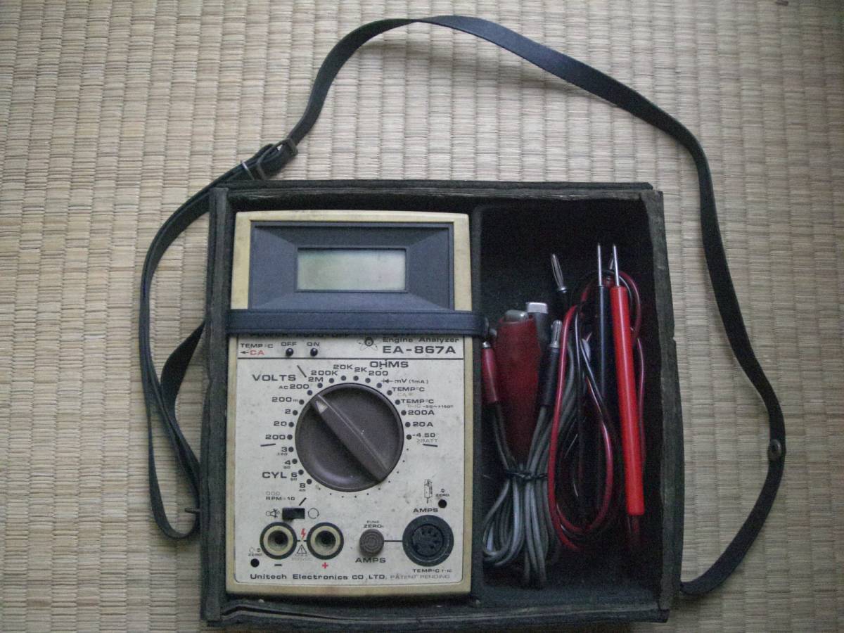 ユニテック電子 DIGITAL ENGINE ANALYZER デジタル エンジン アナライザー EA-867A(工具)｜売買された ...