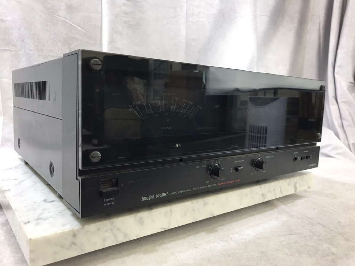 t1324 ジャンク ONKYO オンキョー M-506R ステレオパワーアンプ(ONKYO)｜売買されたオークション情報、yahooの商品 ...