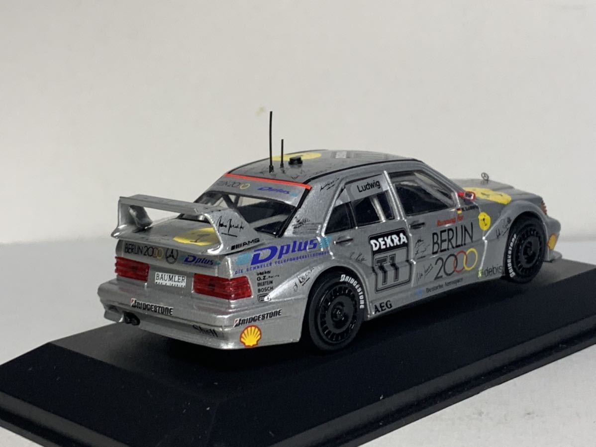 Minichamps 1/43 メルセデスベンツ 190E EVO2 エボ2 DTM 1993 K.Ludwig BERLIN 2000 ...