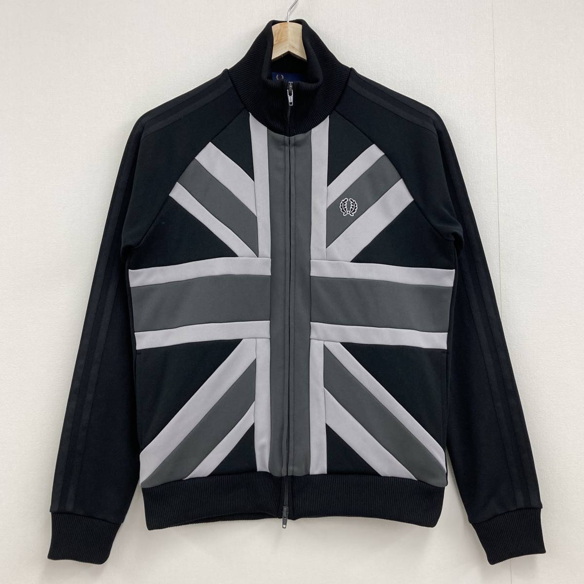 FRED PERRY ユニオンジャック トラックジャケット ブラック 黒 メンズ Sサイズ FREDPERRY フレッドペリー ジャージ ブルゾン 2060510(ジャケット、上着)｜売買され ...