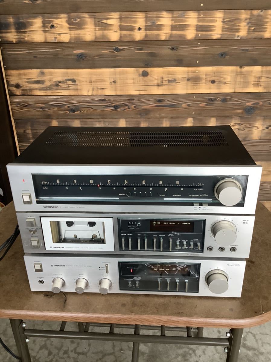 Pioneer TX-5000 TUNER CT-7000 カセットデッキ SA-6000 アンプ まとめ パイオニア(パイオニア)｜売買され ...