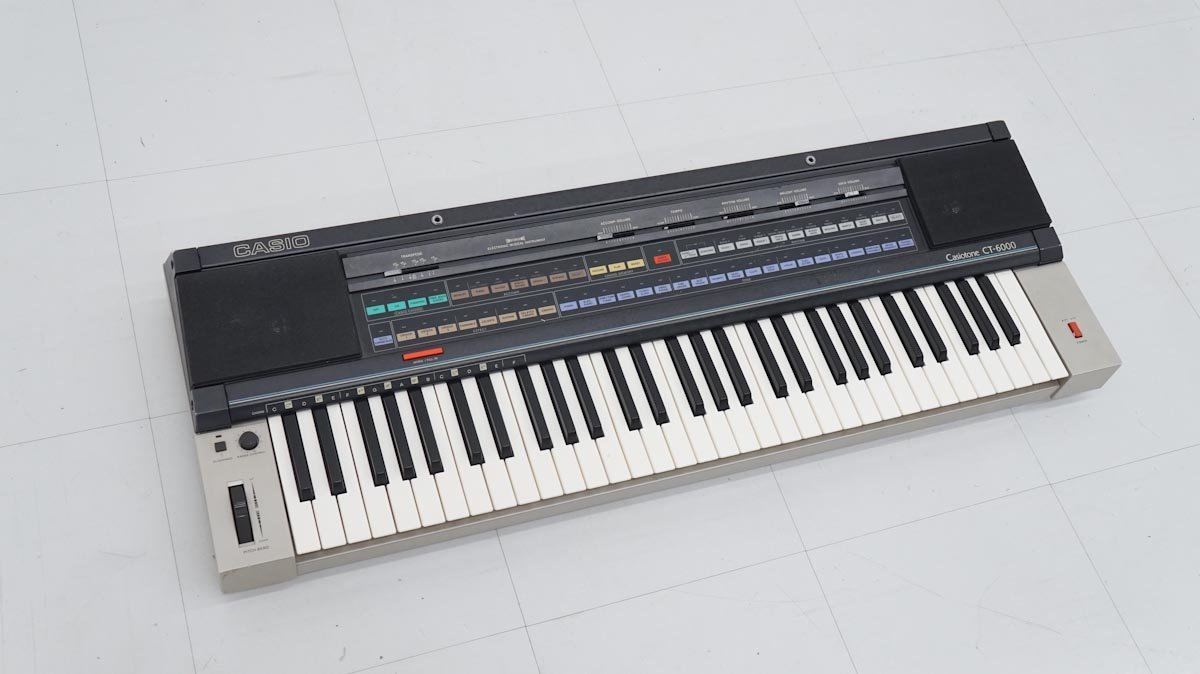 カシオ CASIO CT-6000 アナログ音源 コスモ シンセサイザー 持ち帰りOK(カシオ)｜売買されたオークション情報、yahooの商品 ...