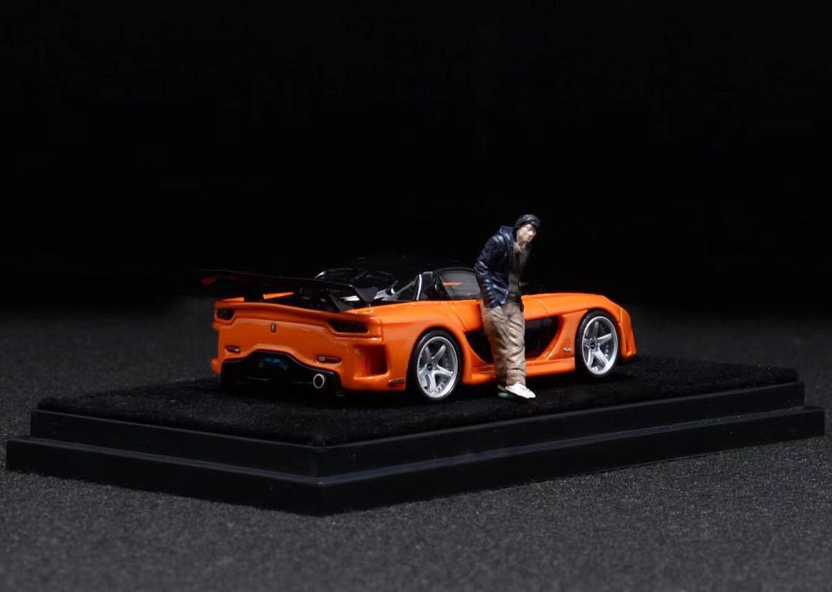 1/64 YM model Veilside rx-7 ヴェイルサイド フィギュア付き特注版(乗用車)｜売買されたオークション情報、yahoo ...