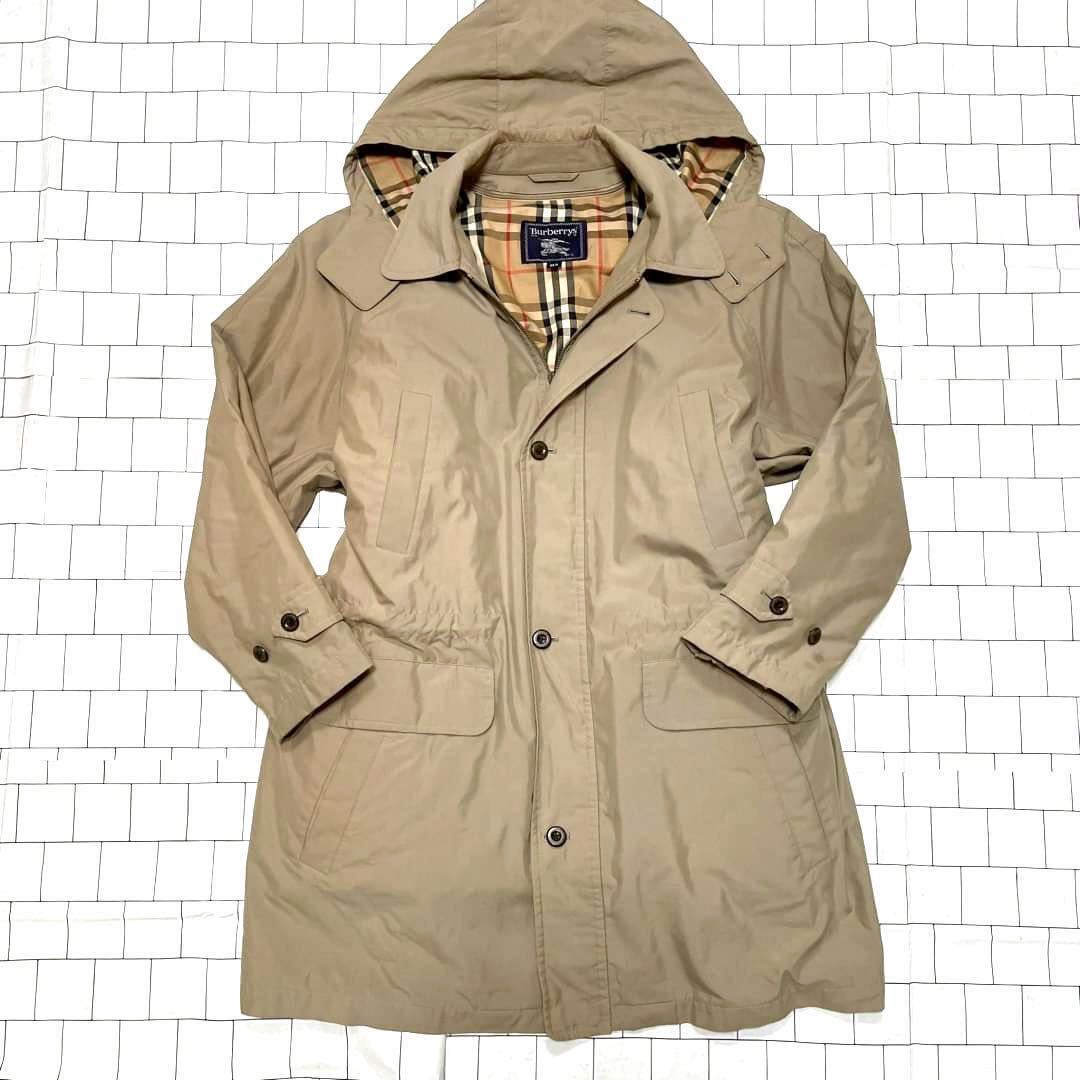 バーバリー ステンカラーコート ジャケット ダウンライナー付き ノバチェック XLサイズ相当 Burberrys E39(XLサイズ以上)｜売買されたオークション情報、yahooの商品情報を ...