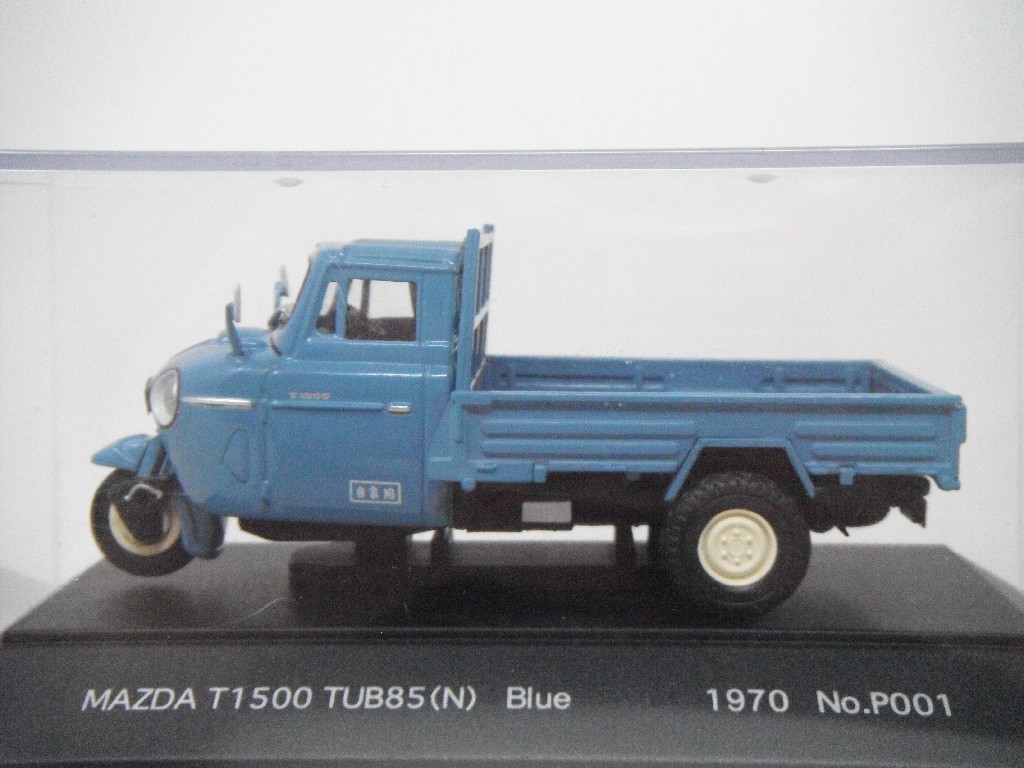 SAPI サピ 1/43 MAZDA T1500 TUB85 N ブルー マツダ 小型三輪トラック オート三輪 ミニカー(建設車両、作業車 ...