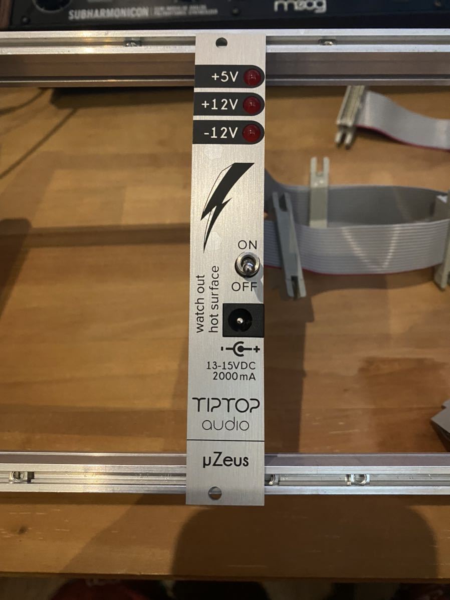 Tiptop Audio Micro Zeus Silver Panel モジュラーシンセ ユーロラック 電源モジュール(音源モジュール ...