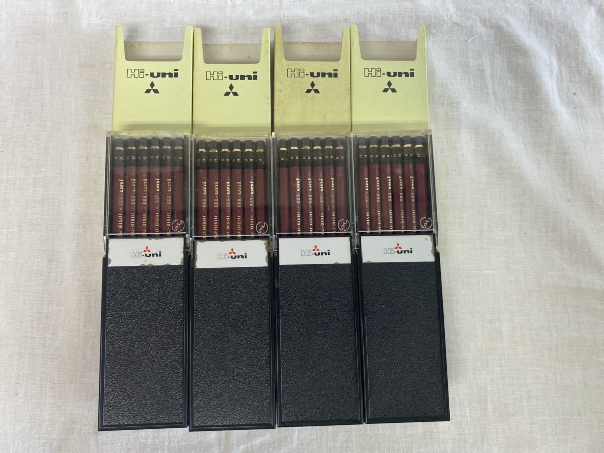 No.w043 保管品 三菱鉛筆 Hi-uni ハイユニ B 4打 48本(鉛筆)｜売買されたオークション情報、yahooの商品情報を ...