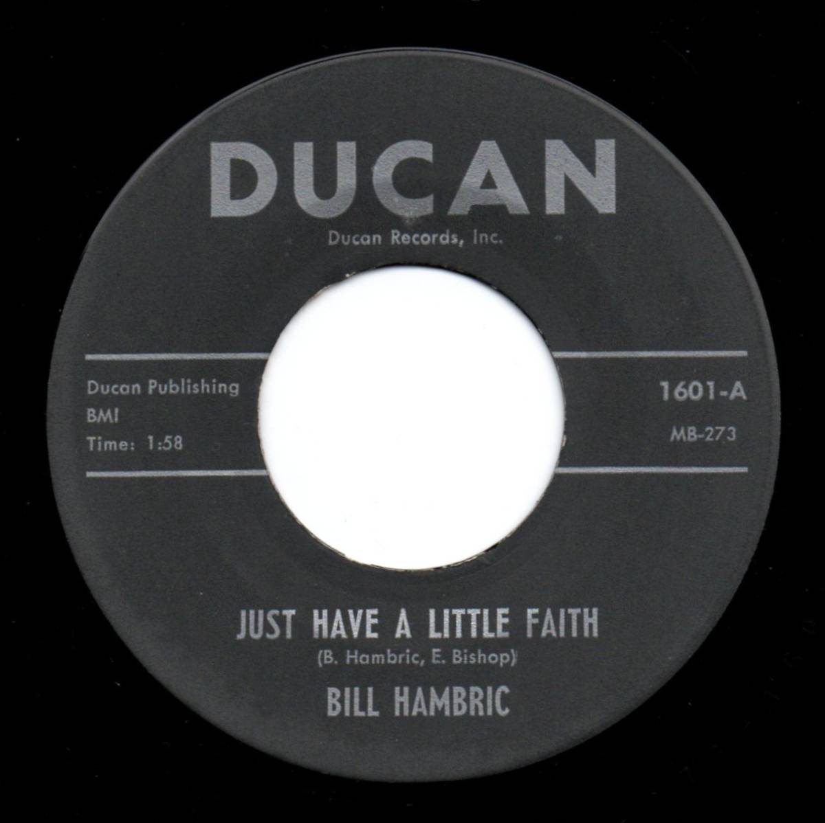Bill Hambric / Just Have A Little Faith Ducan(R&B、ソウル)｜売買されたオークション情報 ...