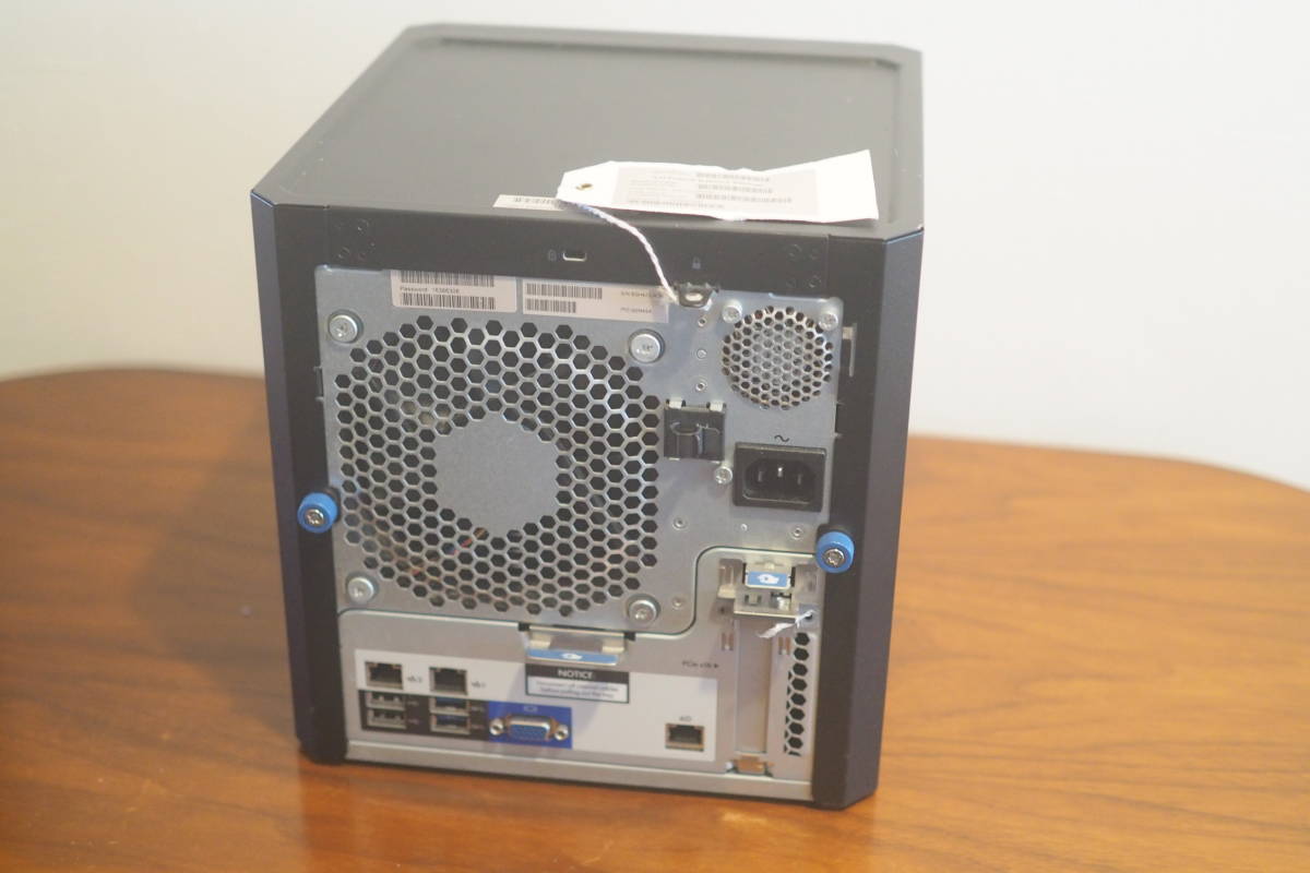 HP ProLiant MicroServer Gen8 Xeon E3-1220L メモリ:8GB HDD:4TB 2TB+2TB(サーバー本体)｜売買されたオークション情報、yahooの ...