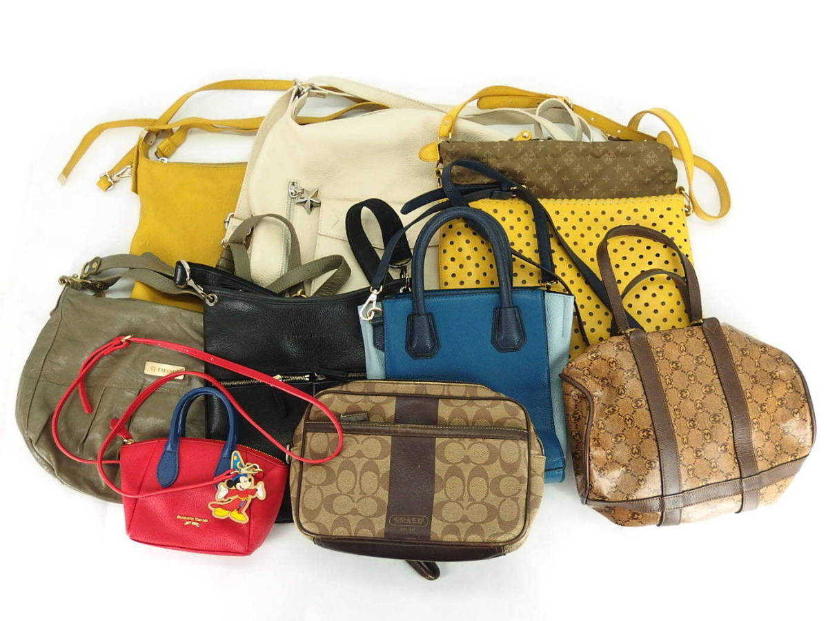 1円 有 コーチ ロンシャン ラシット フルラ 他 2Wayトートバッグ セカンドバッグ ショルダーバッグ 等 おまとめセット DK941(コーチ)｜売買されたオークション情報、yahooの ...