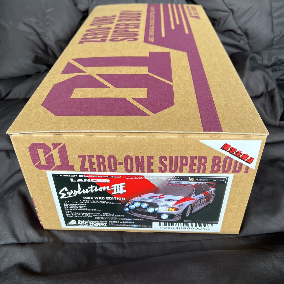 ABCホビー ABC HOBBY 1/10 限定 ボディ ランサー エボリューションIII MITSUBISHI LANCER 1996 ...