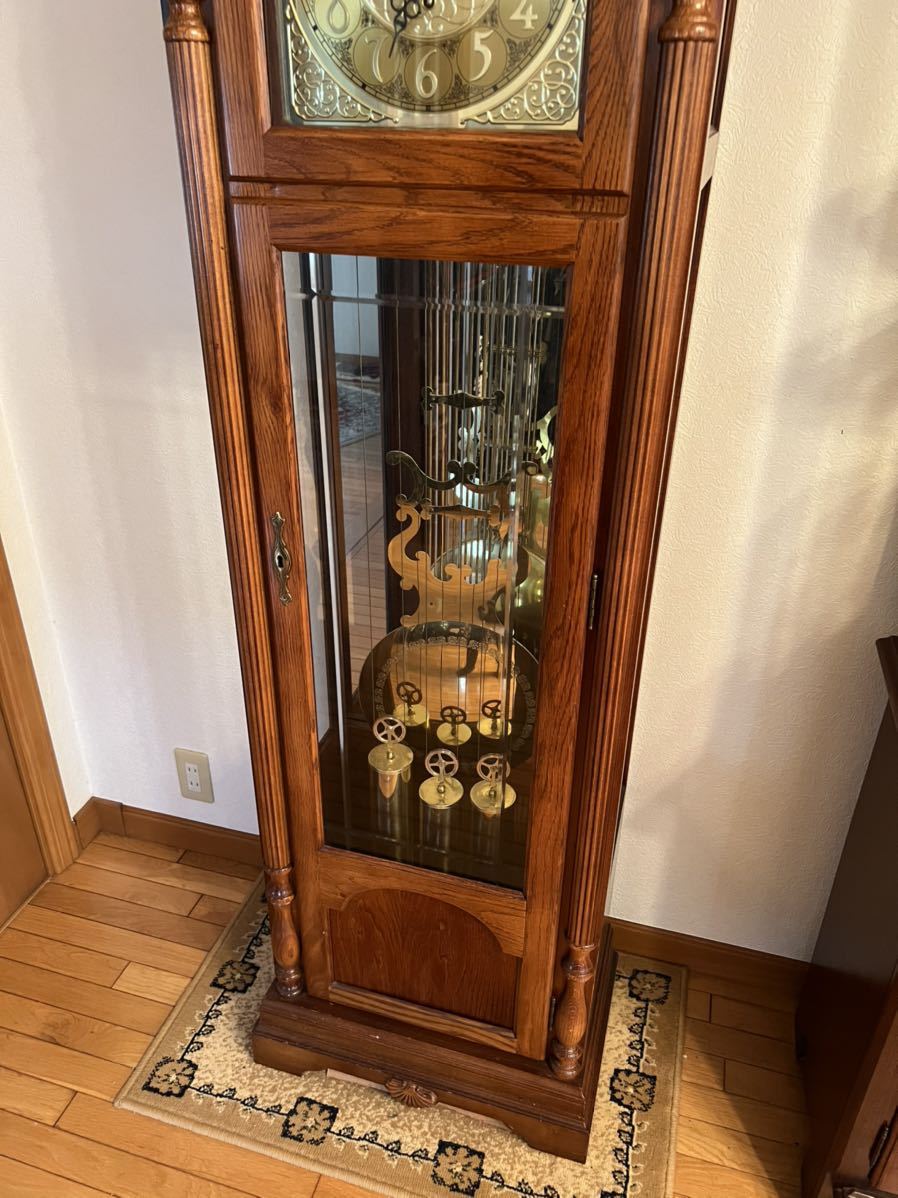 引取に来れる方限定 RIDGEWAY リッジウェイ ホールクロック 置時計 柱時計 振り子時計 高さ196cm(アナログ)｜売買されたオークション情報、yahooの商品情報をアーカイブ公開 ...