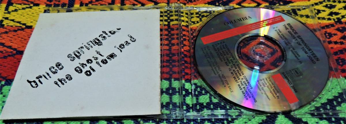 Bruce Springsteen/The Ghost of Tom Joad 米PROMO用CD ブルース スプリングスティーン(Bruce ...