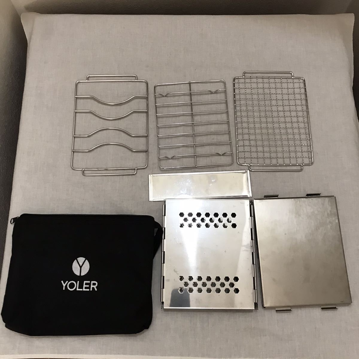 YOLER 焚き火台 A4型 スマート フォールディングコンロ バーベキュー 折りたたみ 焚火台 アウトドア キャンプ ストーブ ヨーラー(焚き火台)｜売買されたオークション情報、yahooの ...